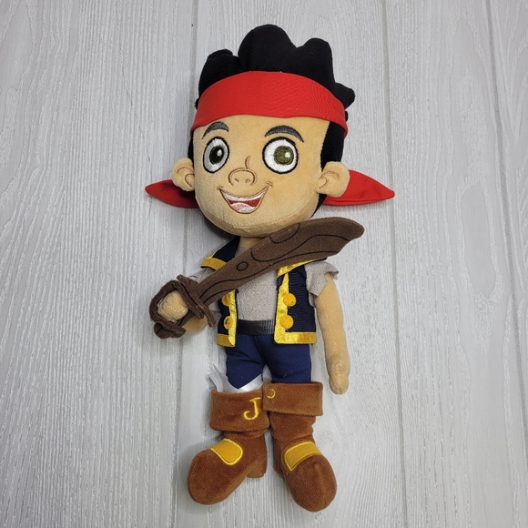 Disney | Toys | Disney Jack The Pirate Plush Toy | Poshmark